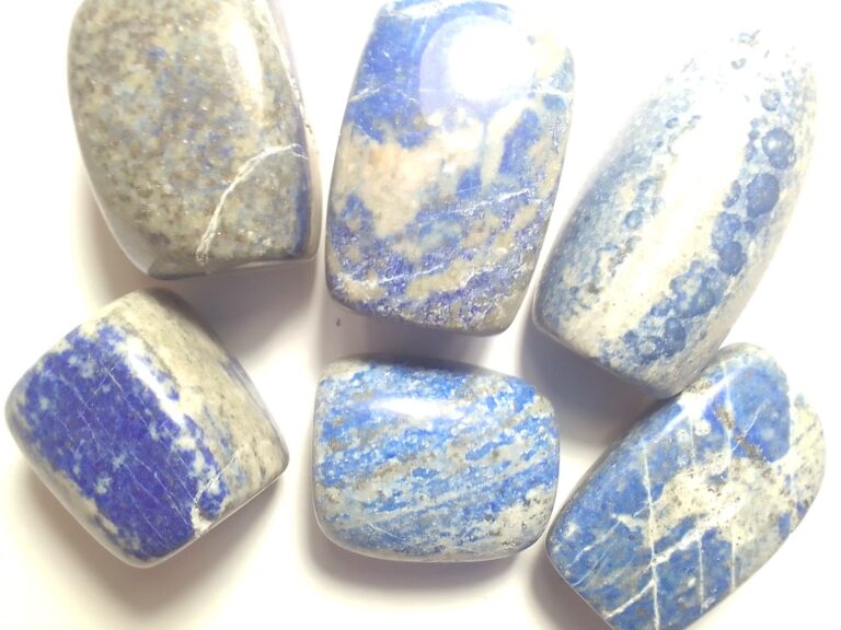 Lapis Lazuli Tumbled Stone (Large Rectangle) - Gems For Healing